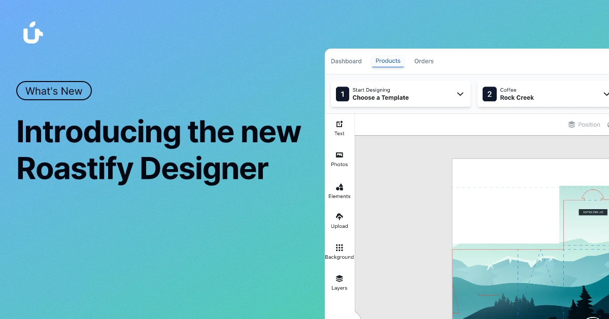 Introducing the new Roastify designer!